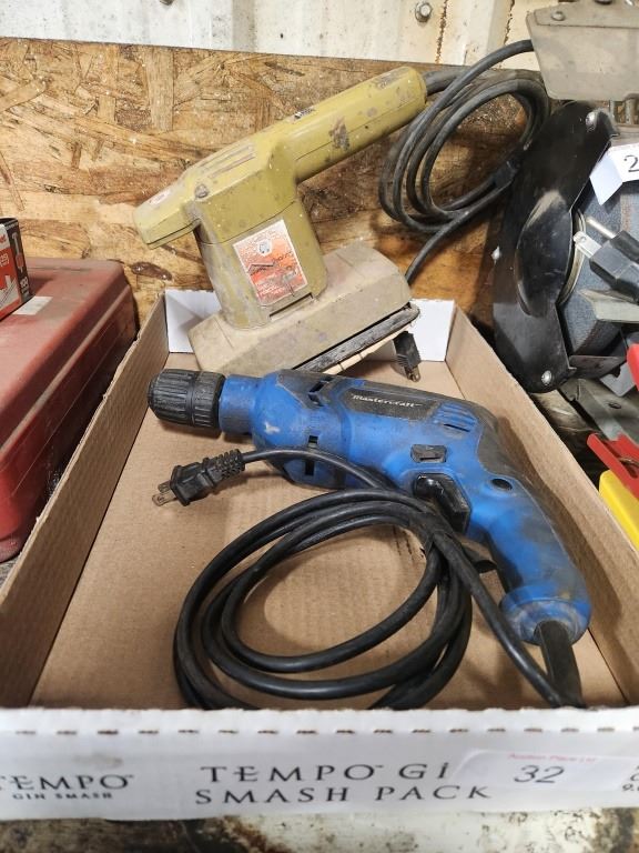 Mastercraft drill/driver, Black & Decker finishing