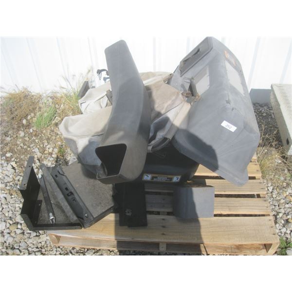 Riding lawn mower rear bagger ( john deere)