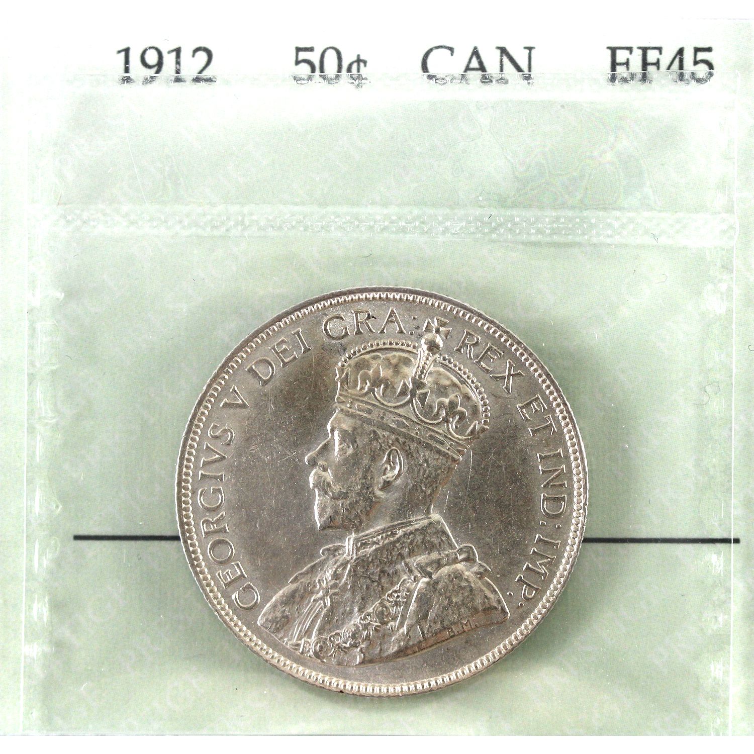 50-cent 1912 Prestige Certified EF45