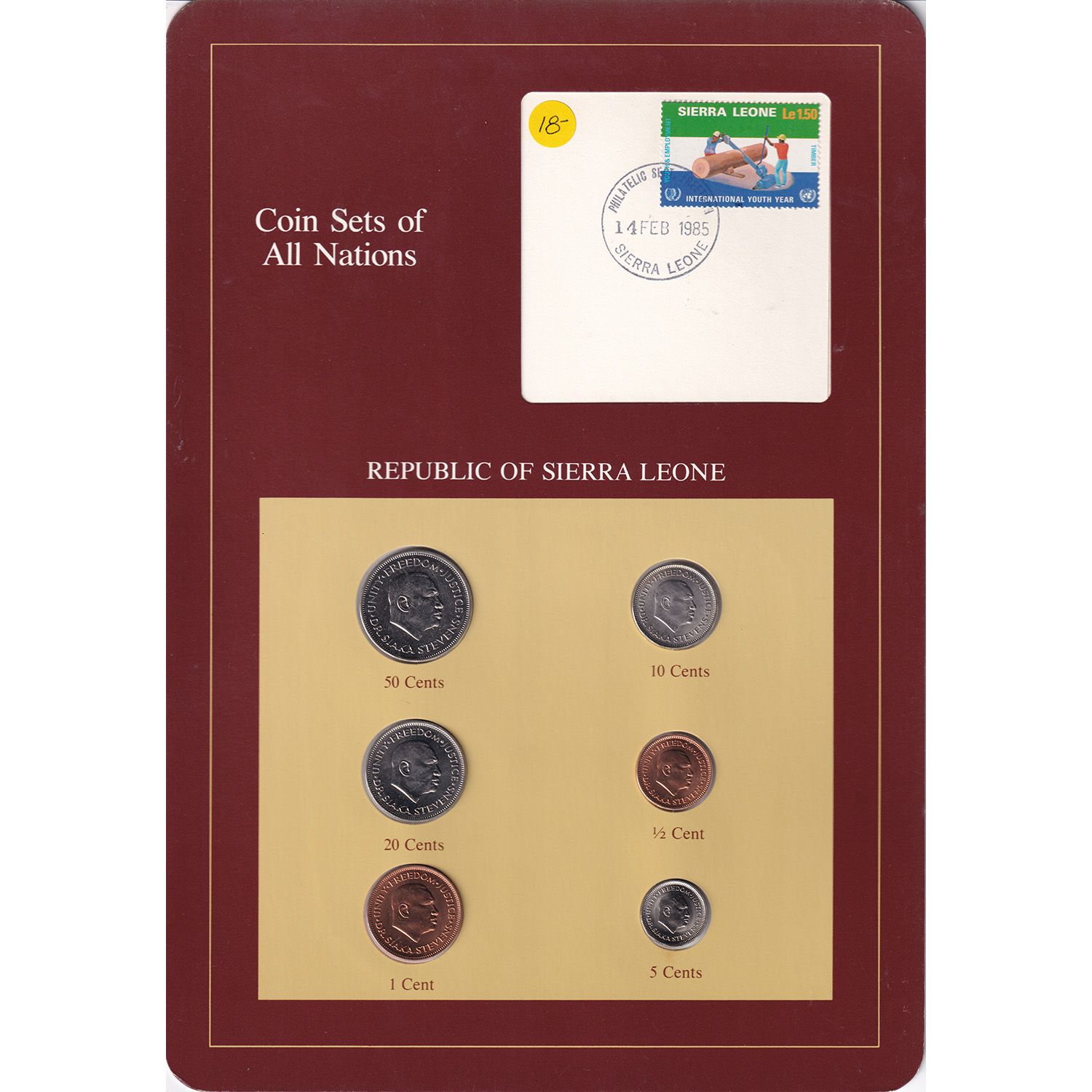 World 1980s "Coin Sets of All Nations" Pages Compiled by the Franklin ...