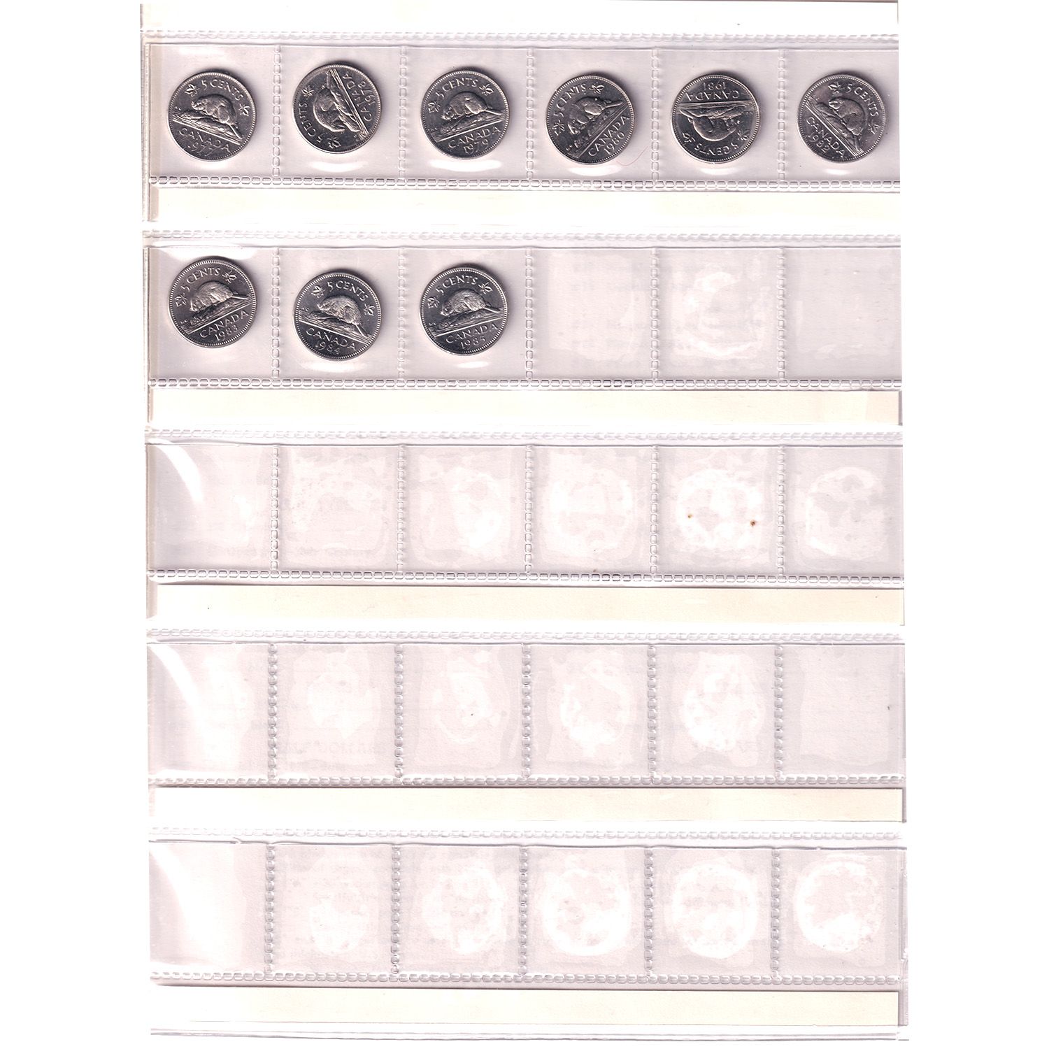 Canada 1922-1985 Nickel Collection in Coinmaster Album, Grades Est VF ...