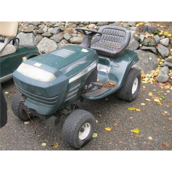 As Is Craftsman 16hp Ride On Mower Without Mower Attachment Dodds