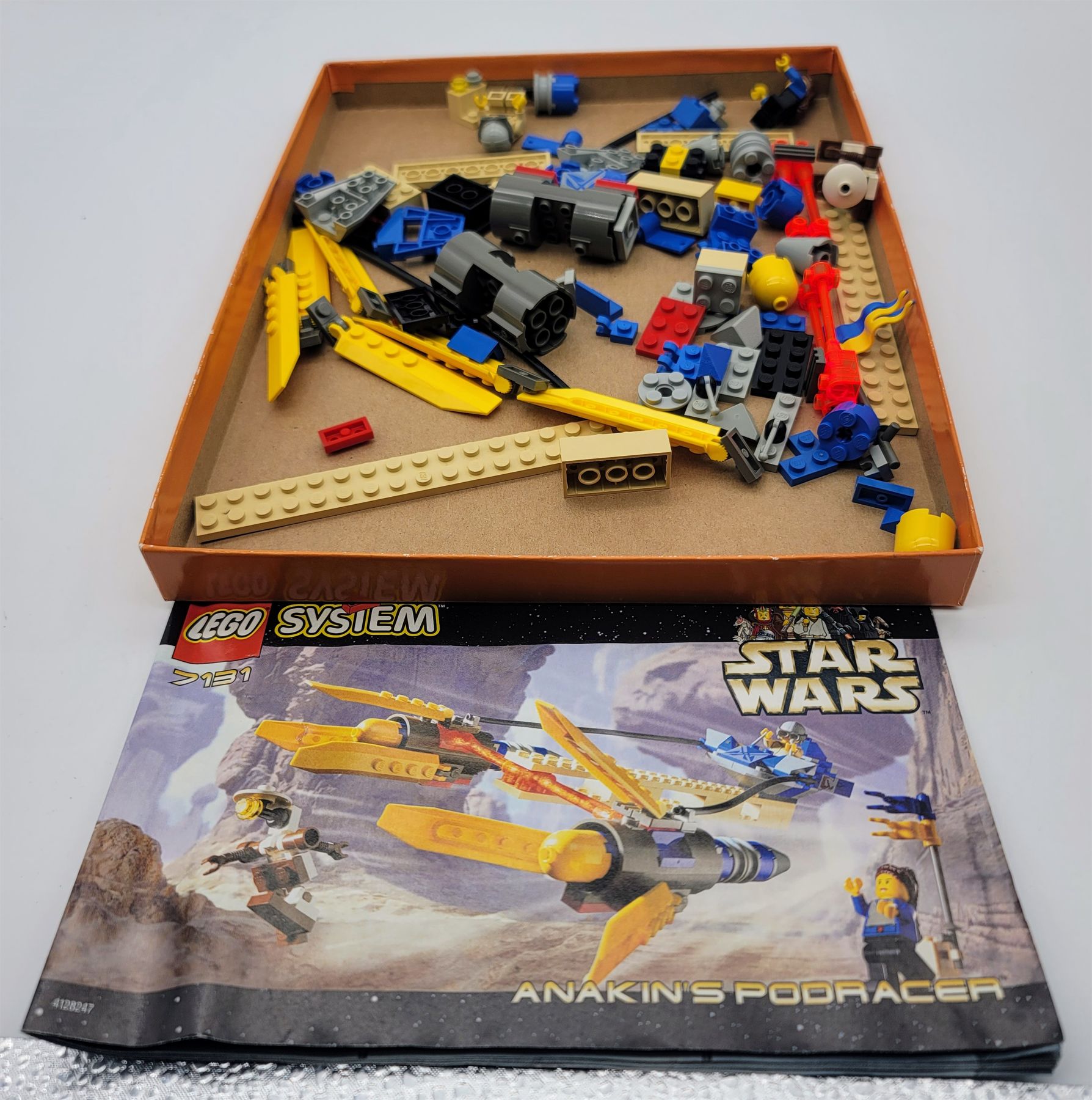 Lego Set # 7131 Star Wars Anakin's Podracer Complete in Box with ...