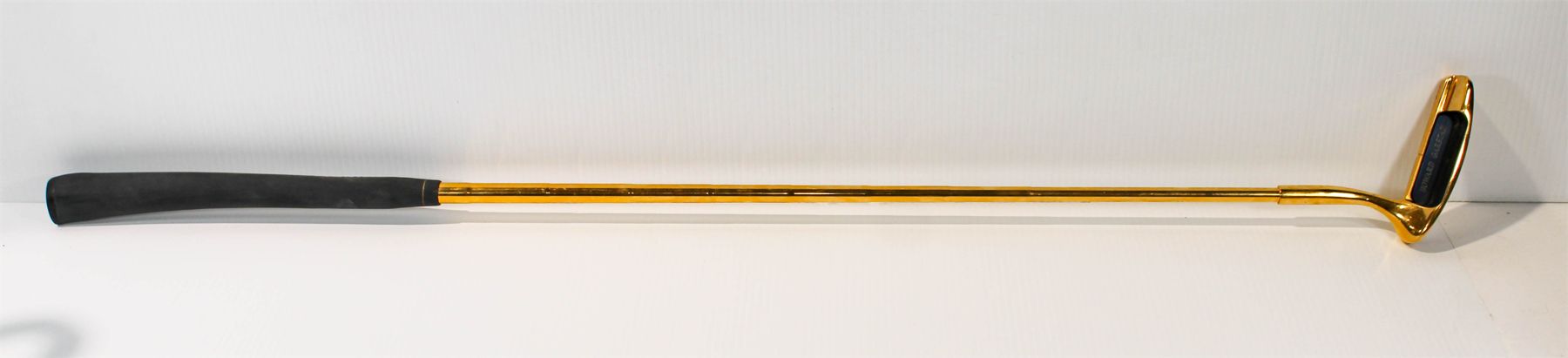 GOLD PLATED GOLF PUTTER