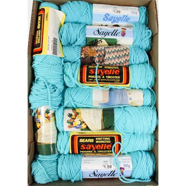 ZELLERS SAYELLE COLOR 1087 HOBBY YARN
