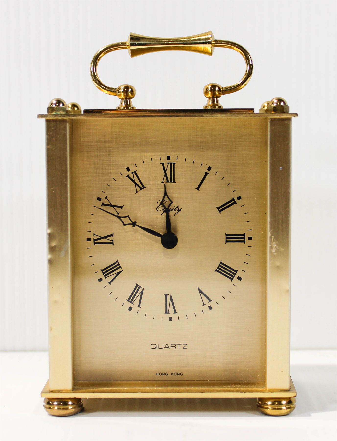 METAL EQUITY DESK CLOCK
