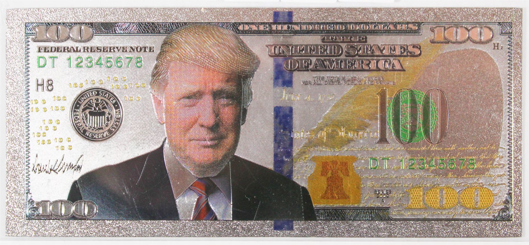 PRESIDENTIAL TRUMP $100 PROMOTIONAL BANKNOTE