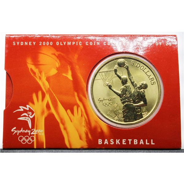 $5 SYDNEY 2000 OLYMPICS COIN COLLECTION PIECE