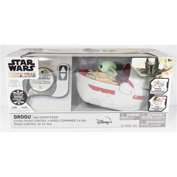 STAR WARS MANDALORIAN R/C GROGU & HOVER PRAM
