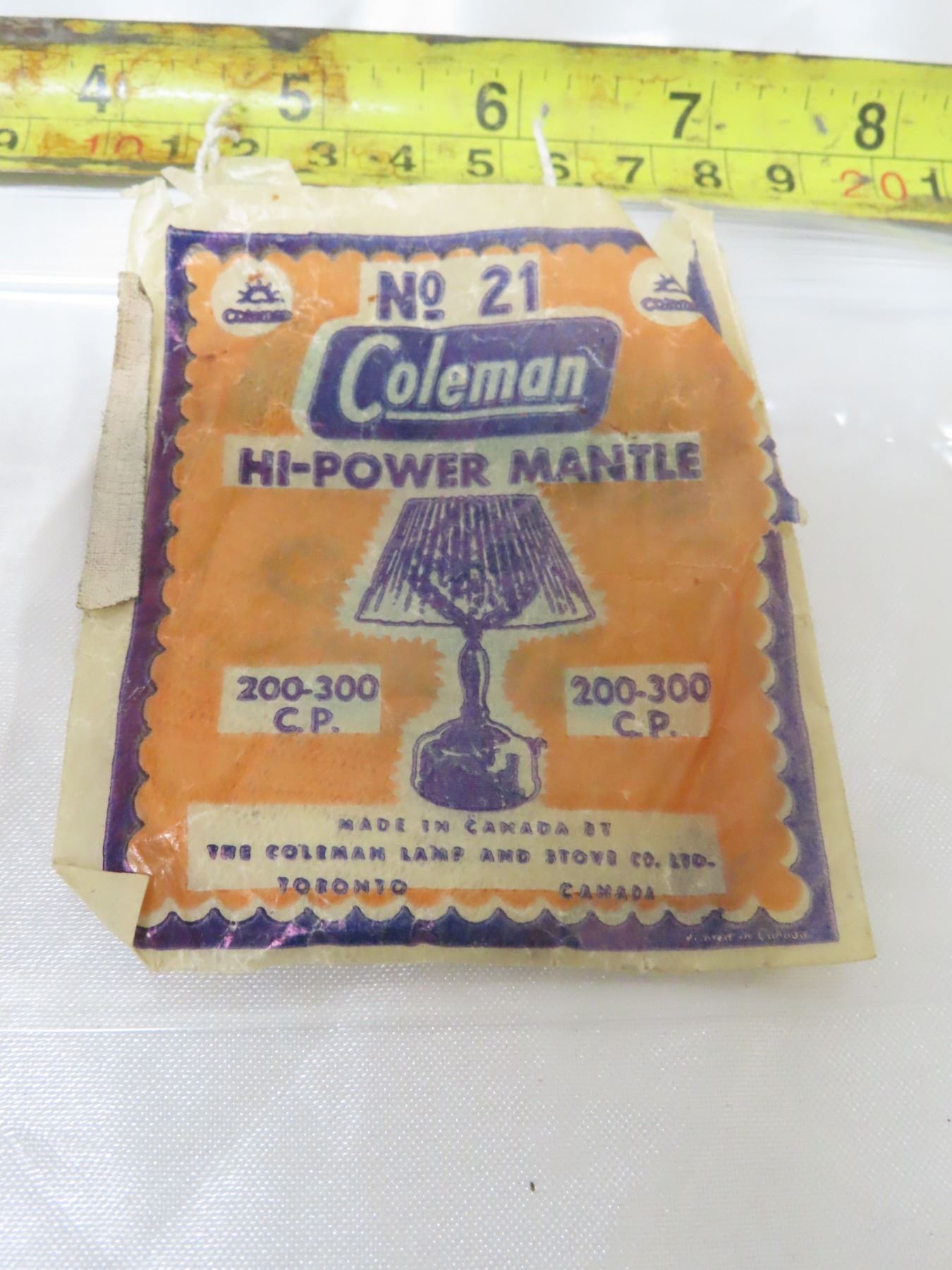 coleman hi power mantle parts