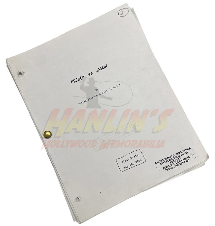 Freddy vs. Jason (2003) - Final Draft Script