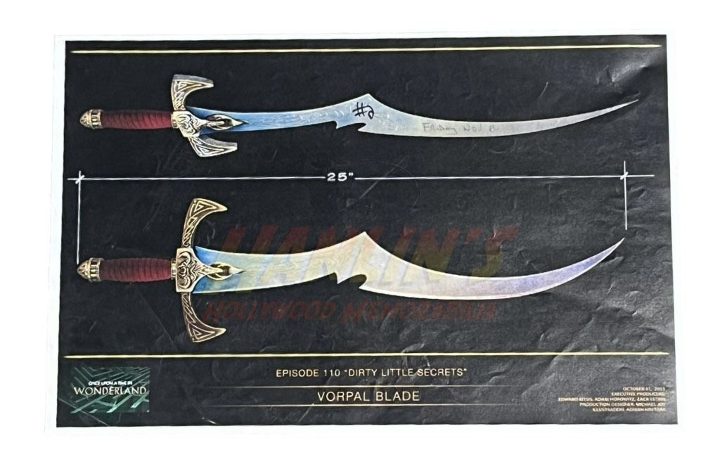 Once Upon a Time (2011-2018) - Vorpal Blade Concept Art
