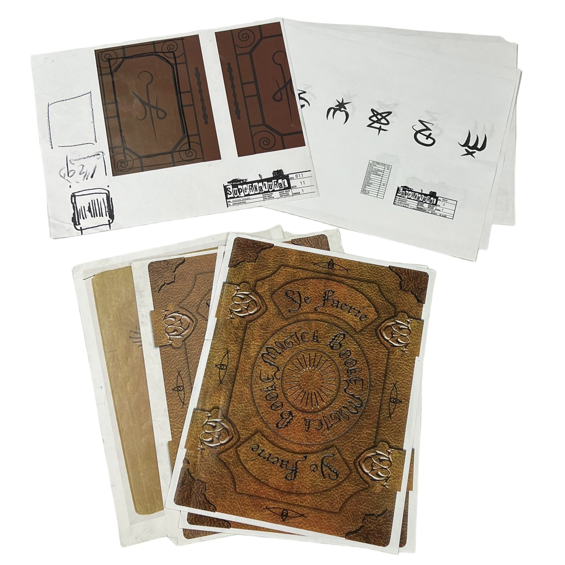 Supernatural (2005 - 2020) - Artwork - Book Cover & Symbols