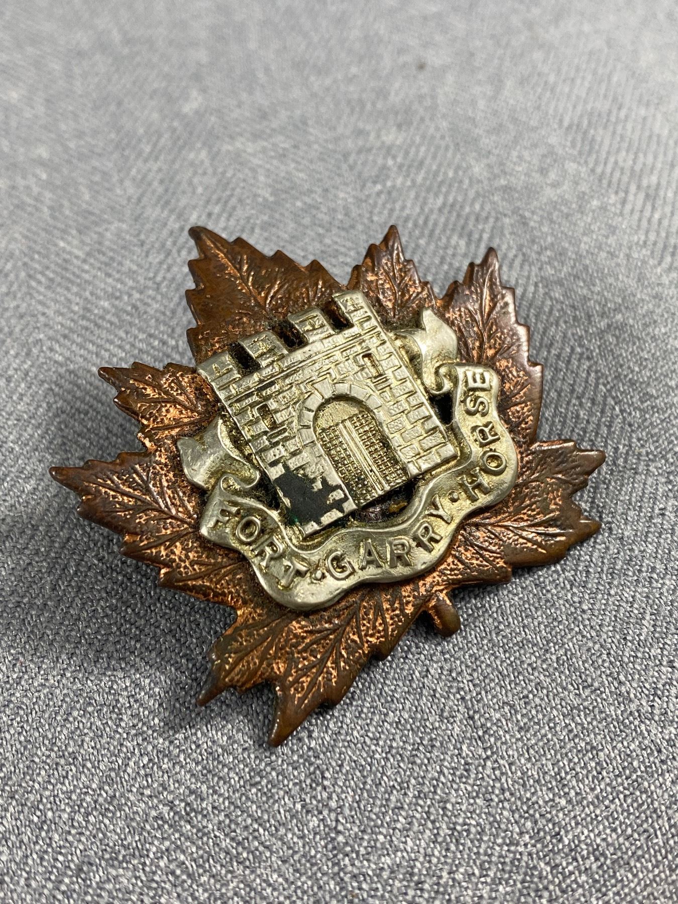 Military Badge "Fort Gary Horse"