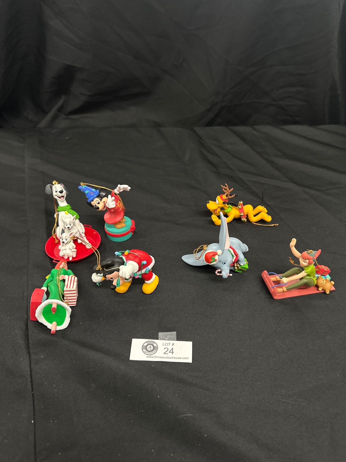 Lot Of Disney Collectible Ornaments- Dumbo, Pluto, Peter Pan & More