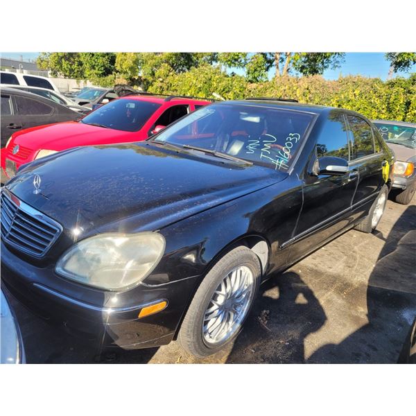 2001 Mercedes-Benz S-Class S 500