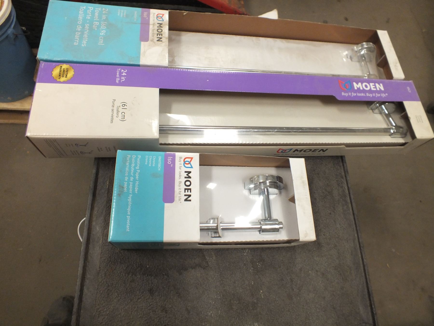 Moen Towel Racks & Bathroom Tissue Holder
