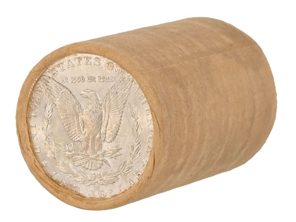 Pre-1921 Morgan Silver Dollar Bank Roll