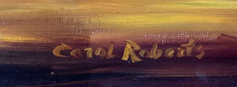 Carol Roberts Original Oil Painting