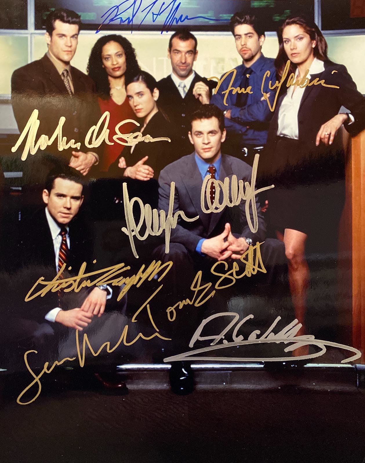 The Street cast signed photo