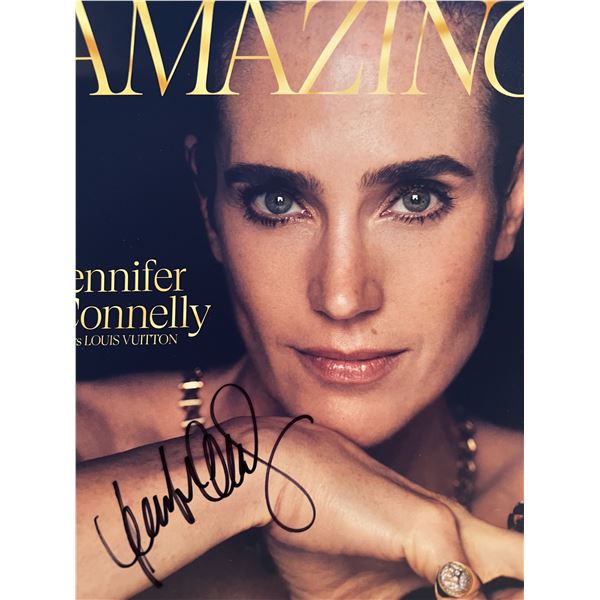 Top Gun Jennifer Connelly signed photo
