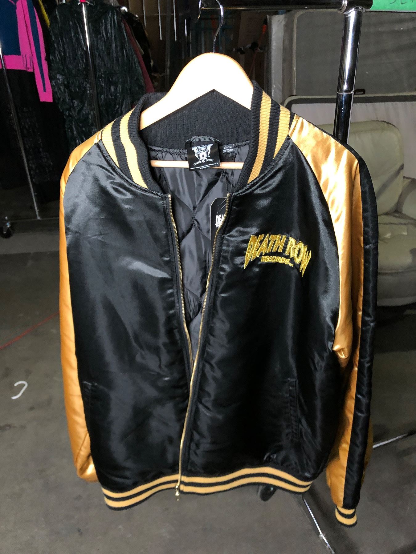 Death Row Records Crooks & Castles bomber jacket w/ tags (size XL)