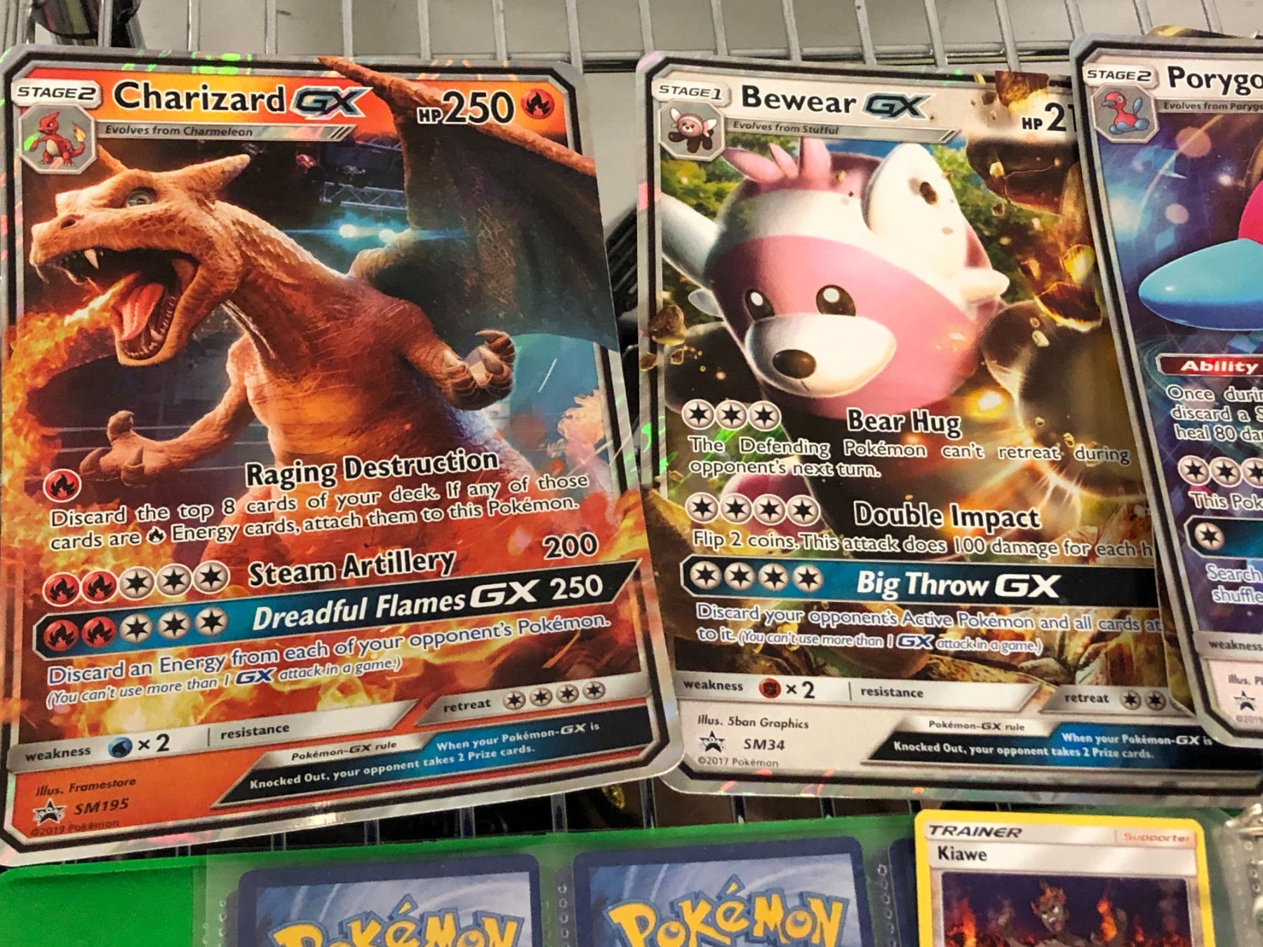 Group of assorted Pokemon collectible cards Group of assorted Pokemon collectible cards