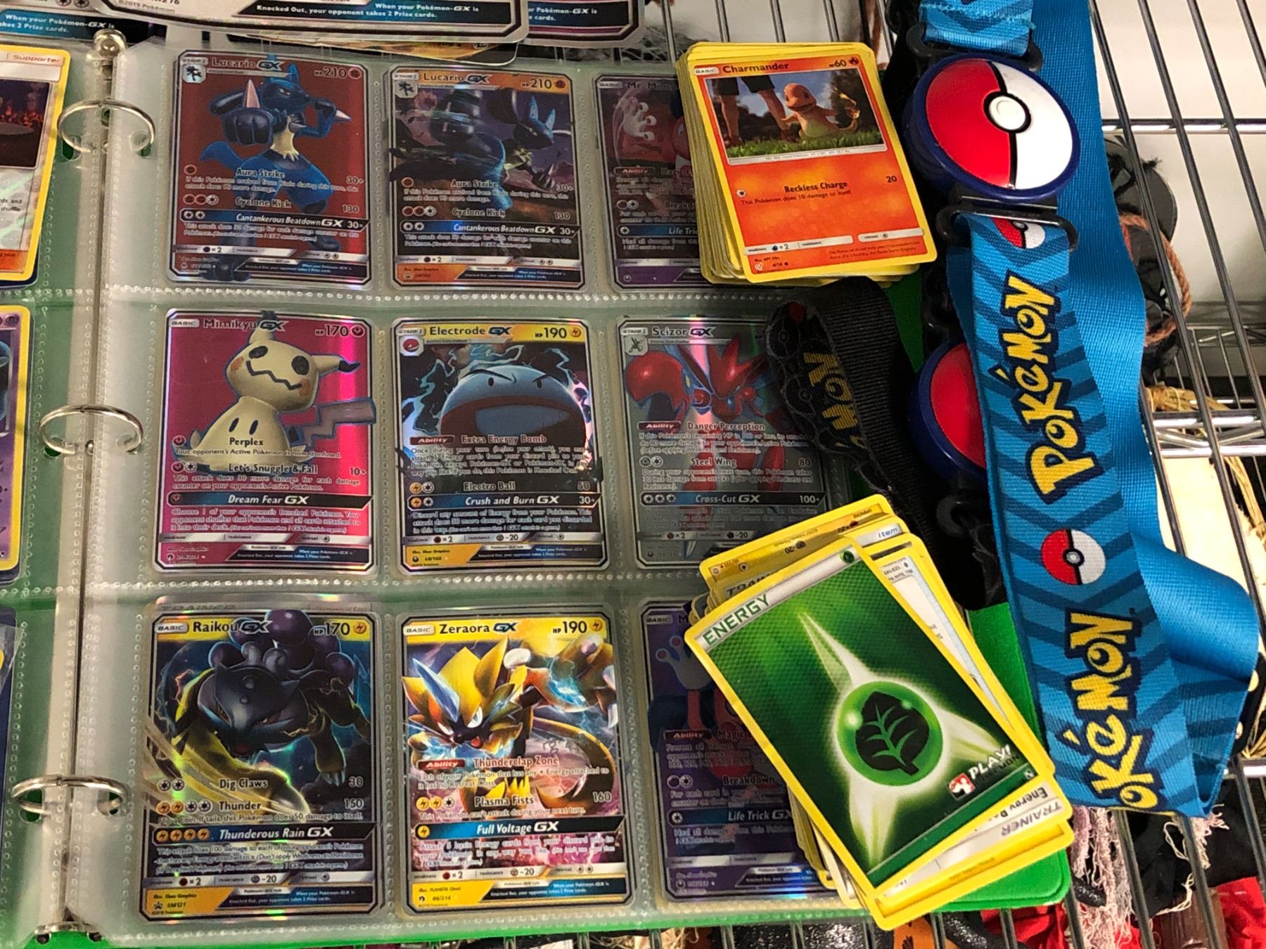 Group of assorted Pokemon collectible cards Group of assorted Pokemon collectible cards