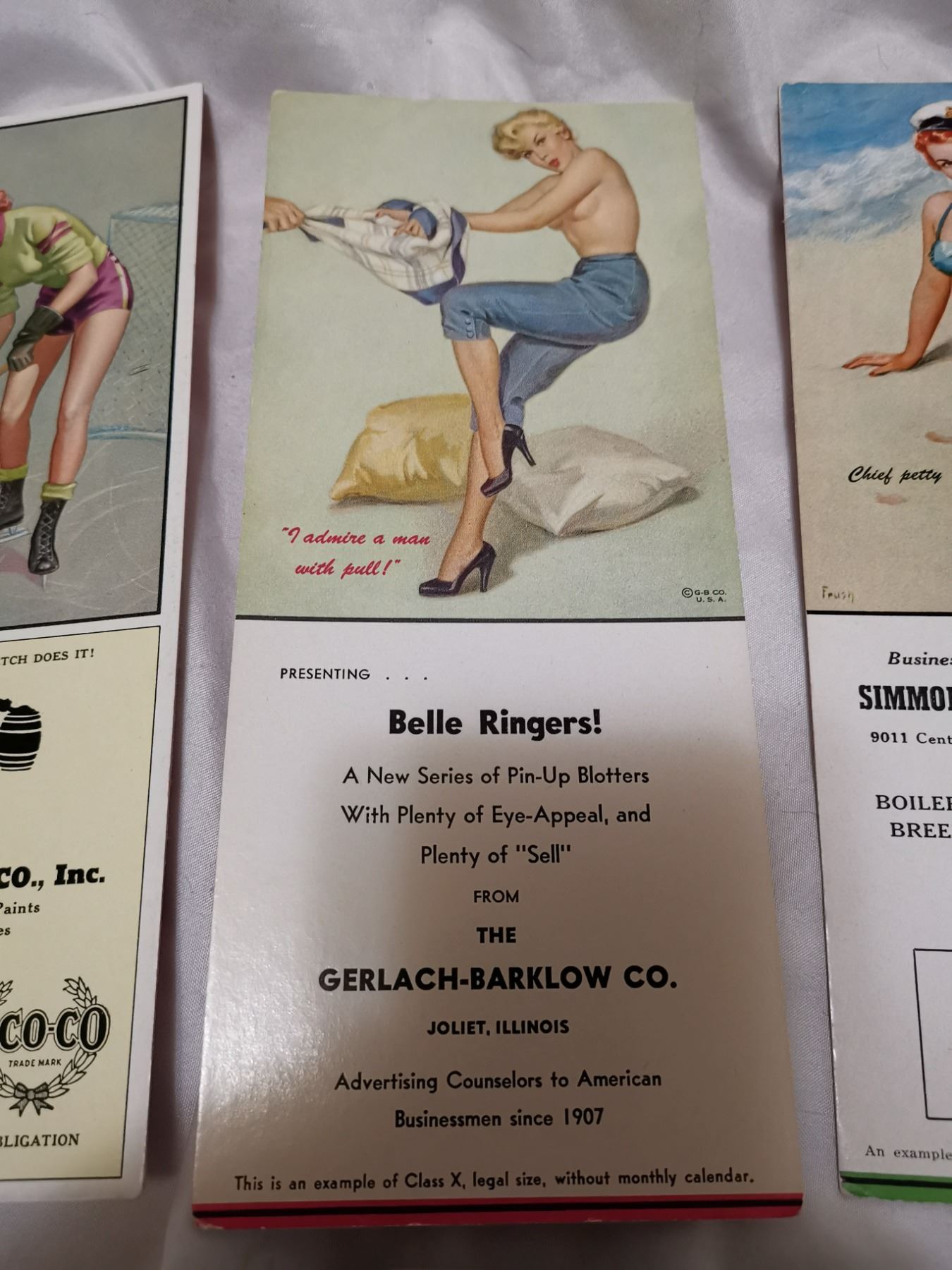 Large advertising pin-up cards - Schmalz Auctions