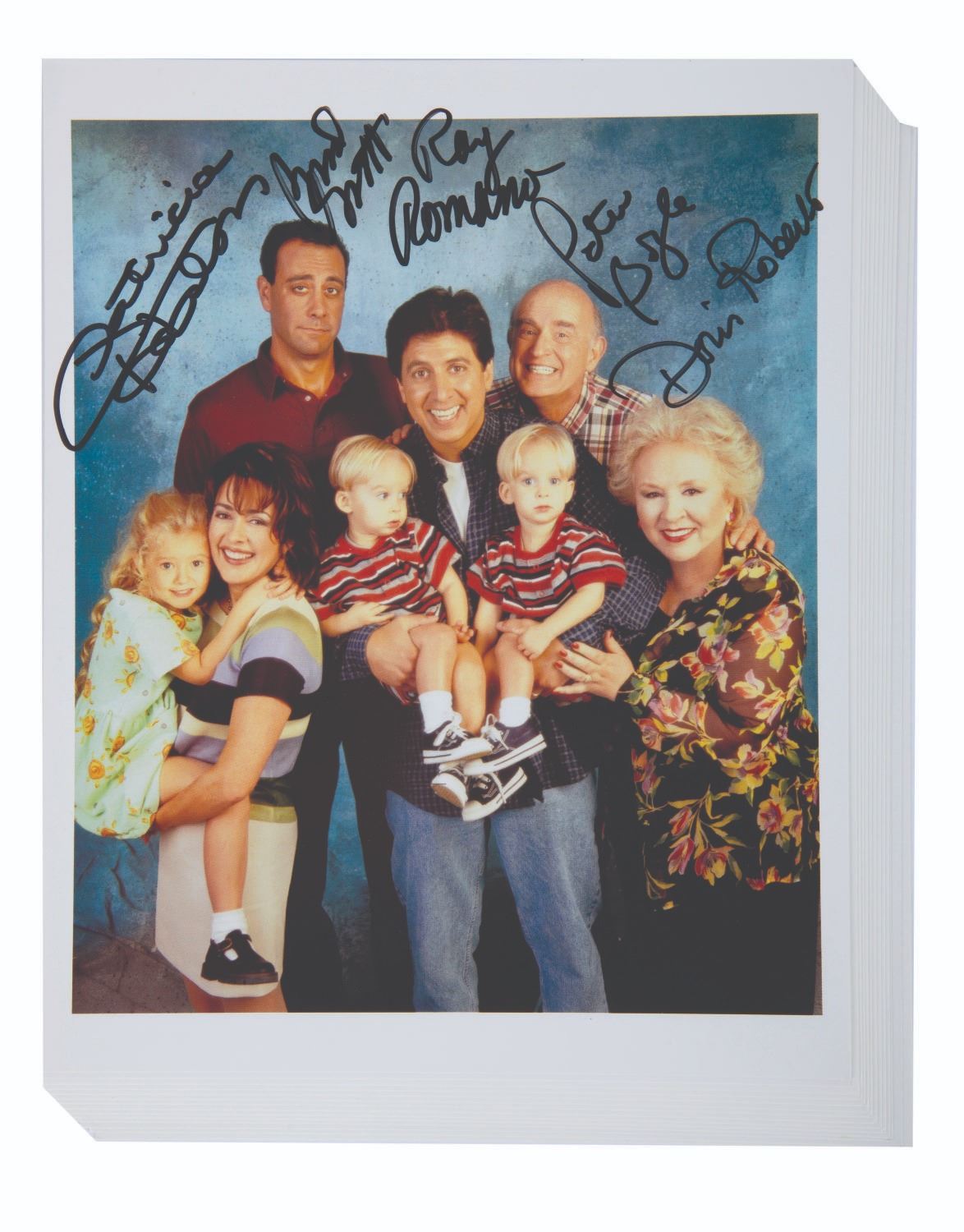 Everybody Loves Raymond Signed Cast Photos.