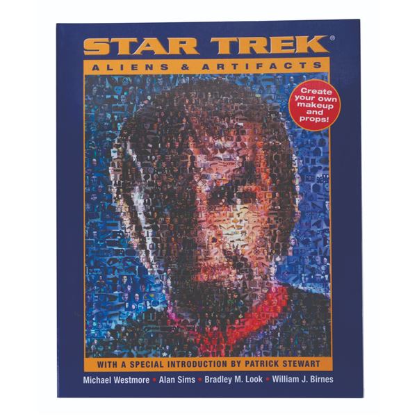 Star Trek Aliens & Artifacts Book Signed by Alan Sims. Star Trek Aliens & Artifacts Book Signed by Alan Sims.