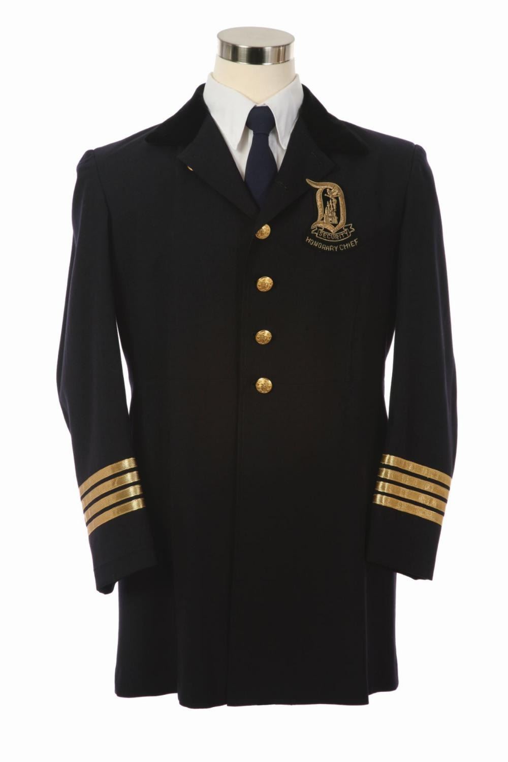 A Disneyland Special Honorary Police Chief Costume. - Van Eaton Galleries