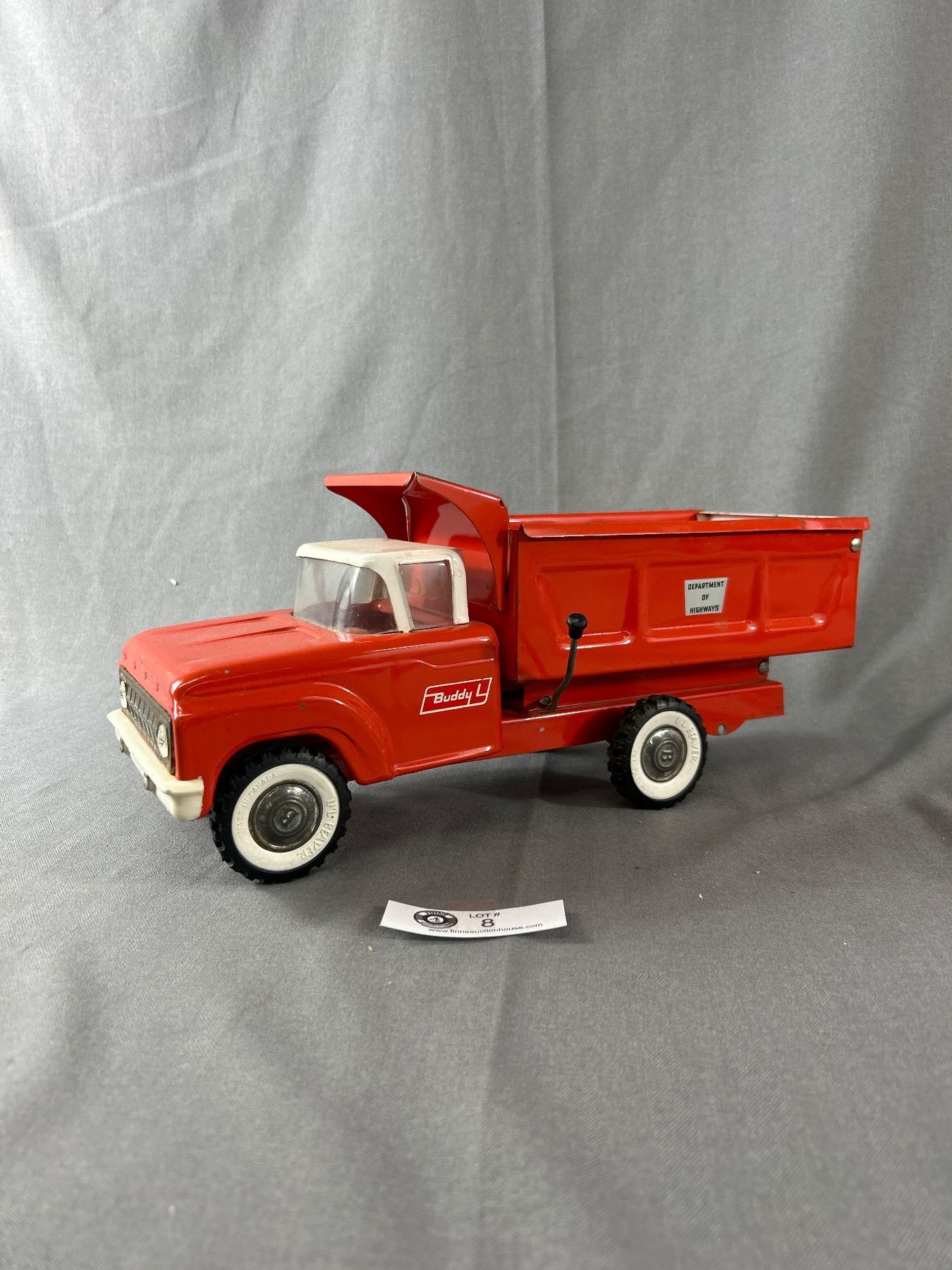 Vintage Buddy L Department Of Highways Steel Dump Truck. Great Shape ...