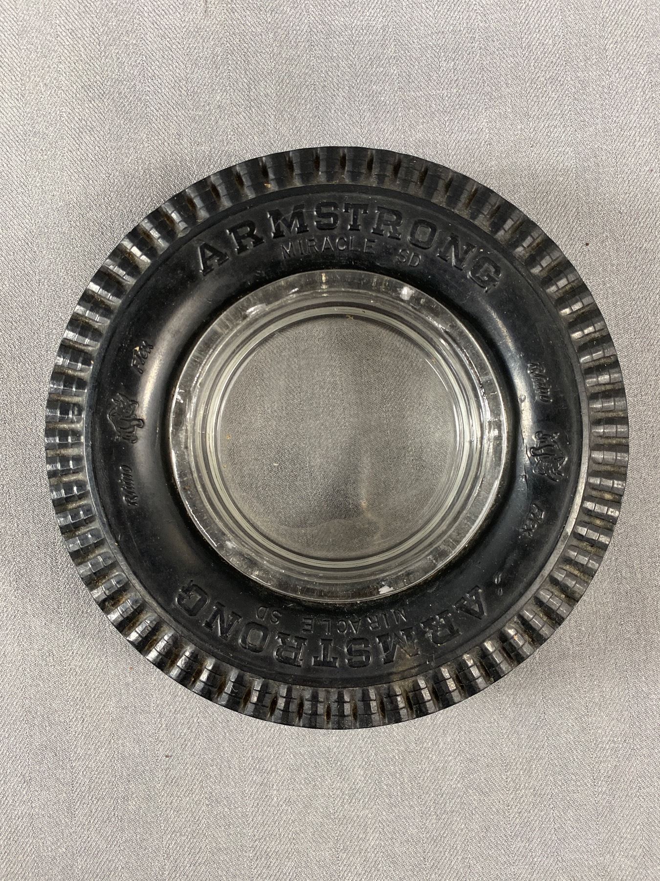 Vintage Armstrong Rubber Tire Ashtray