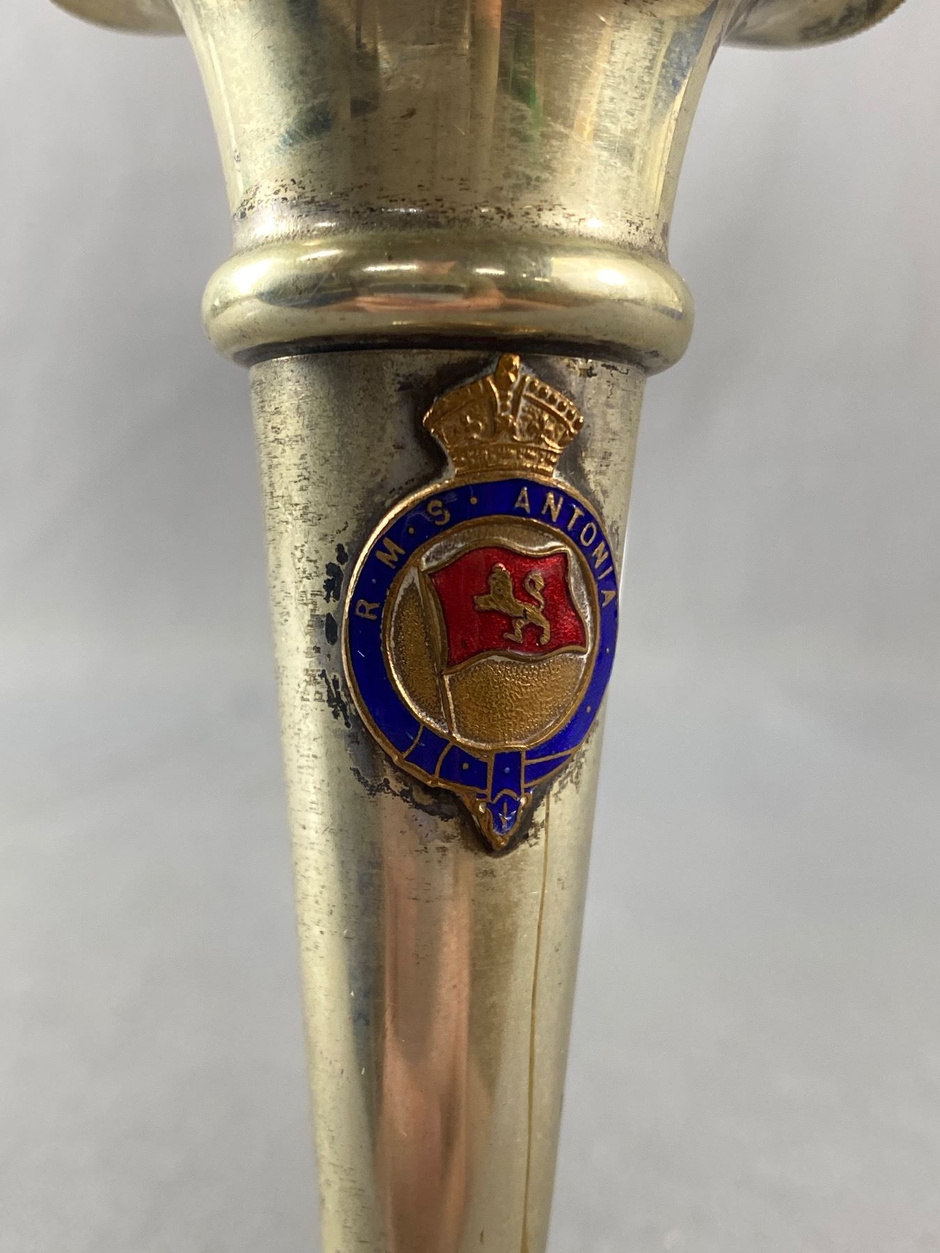 RMS Antonia Vase Cunard, London To Canada 1920's Troop Carrier WWII