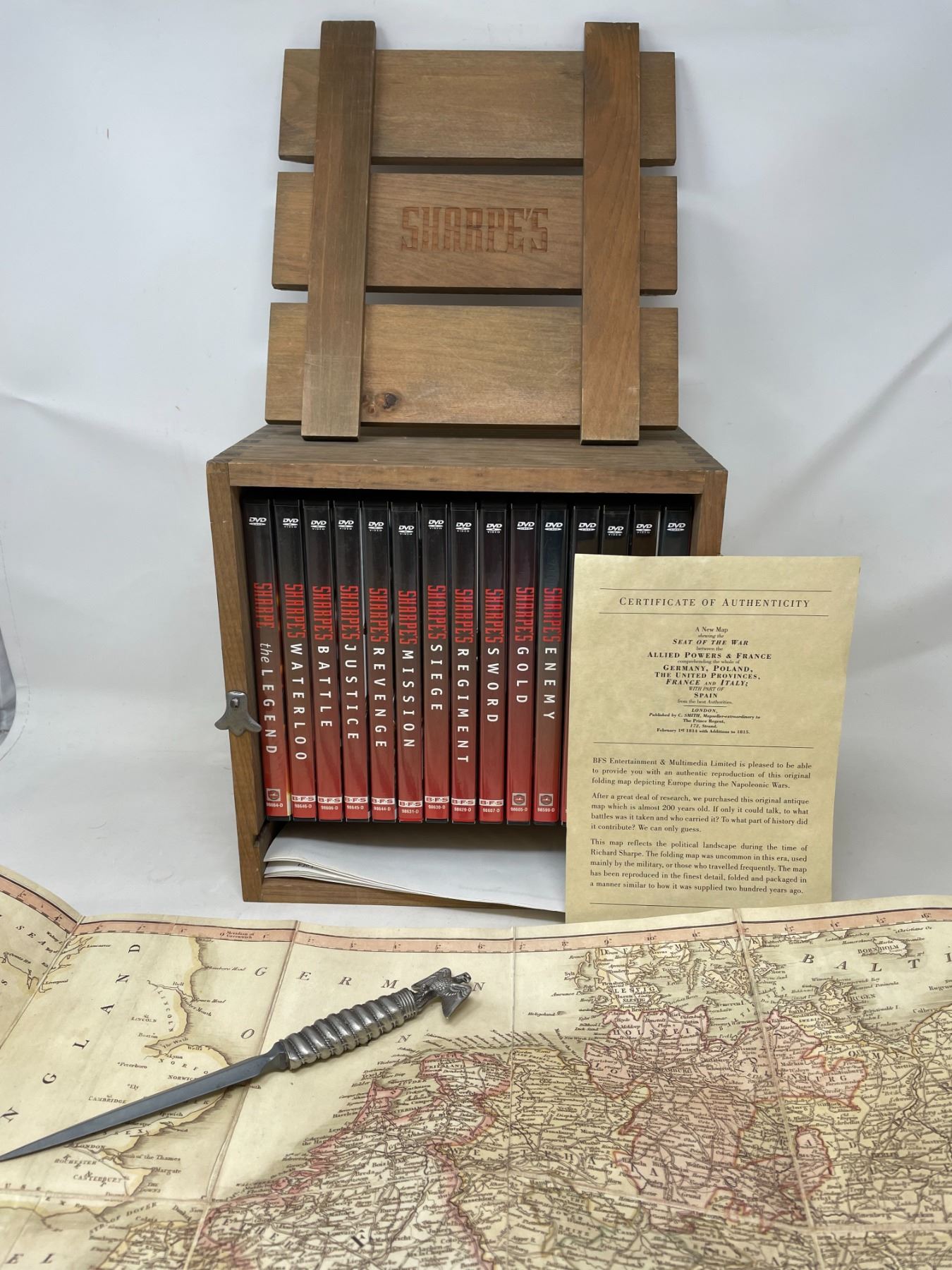 Sharps DVD Collection & Certificate of Authenticity