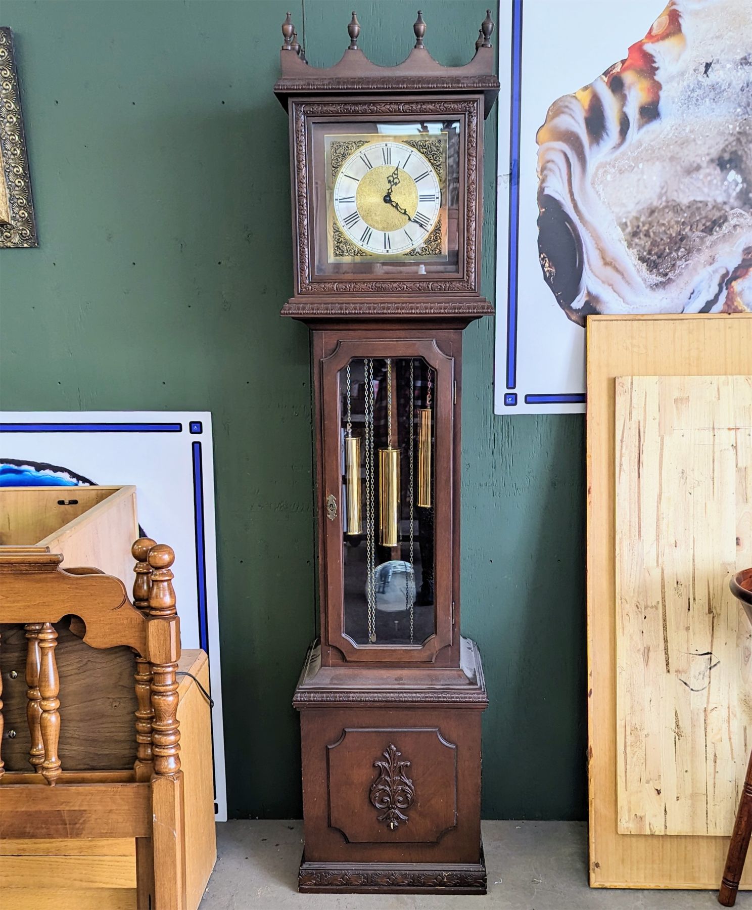 Grandfather Clock from H. DeCovnick & Son West Germany - West Minister ...