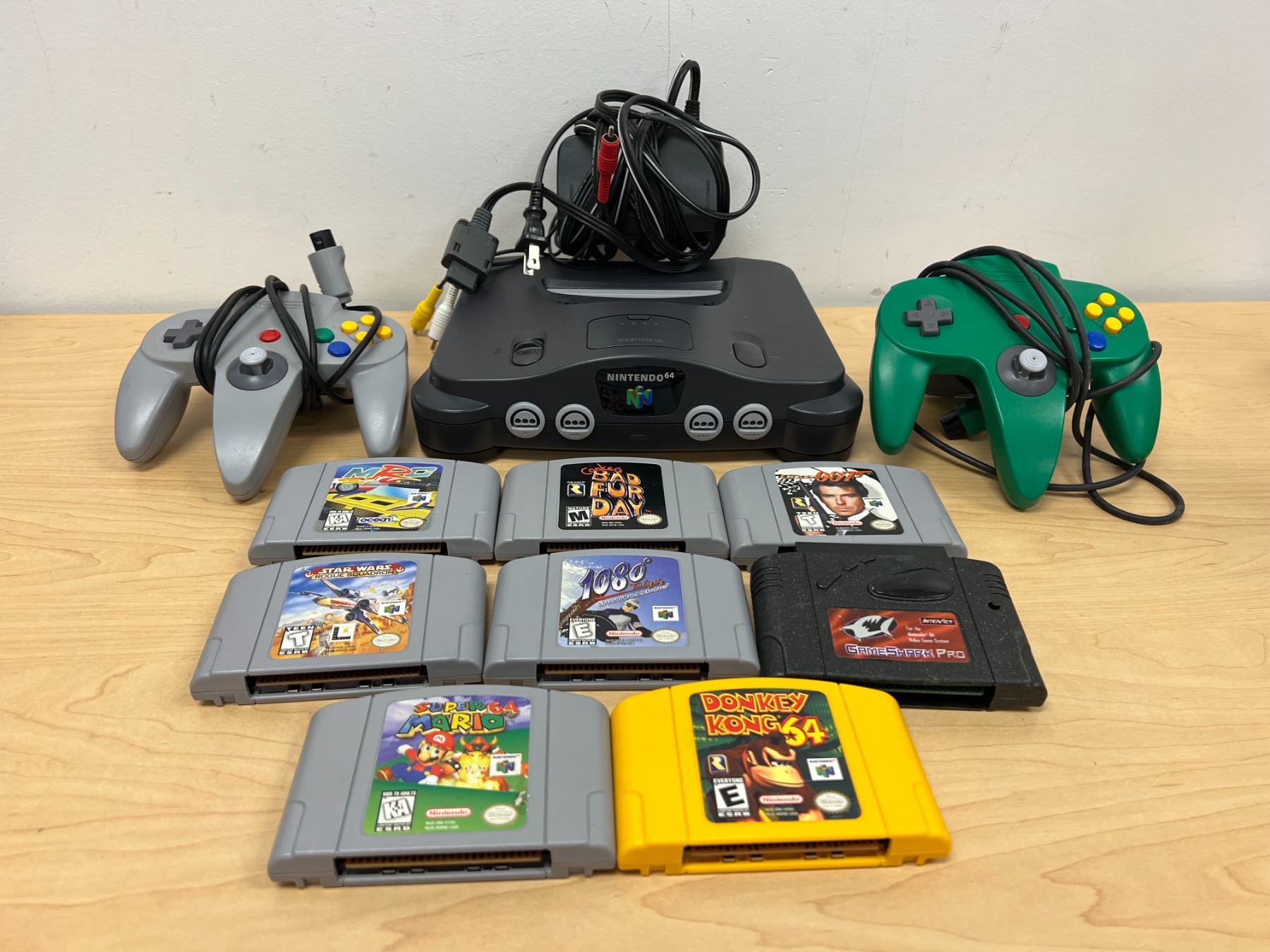 Nintendo 64 N64 With Donkey Kong / Super Mario & more as pictured - NOT ...