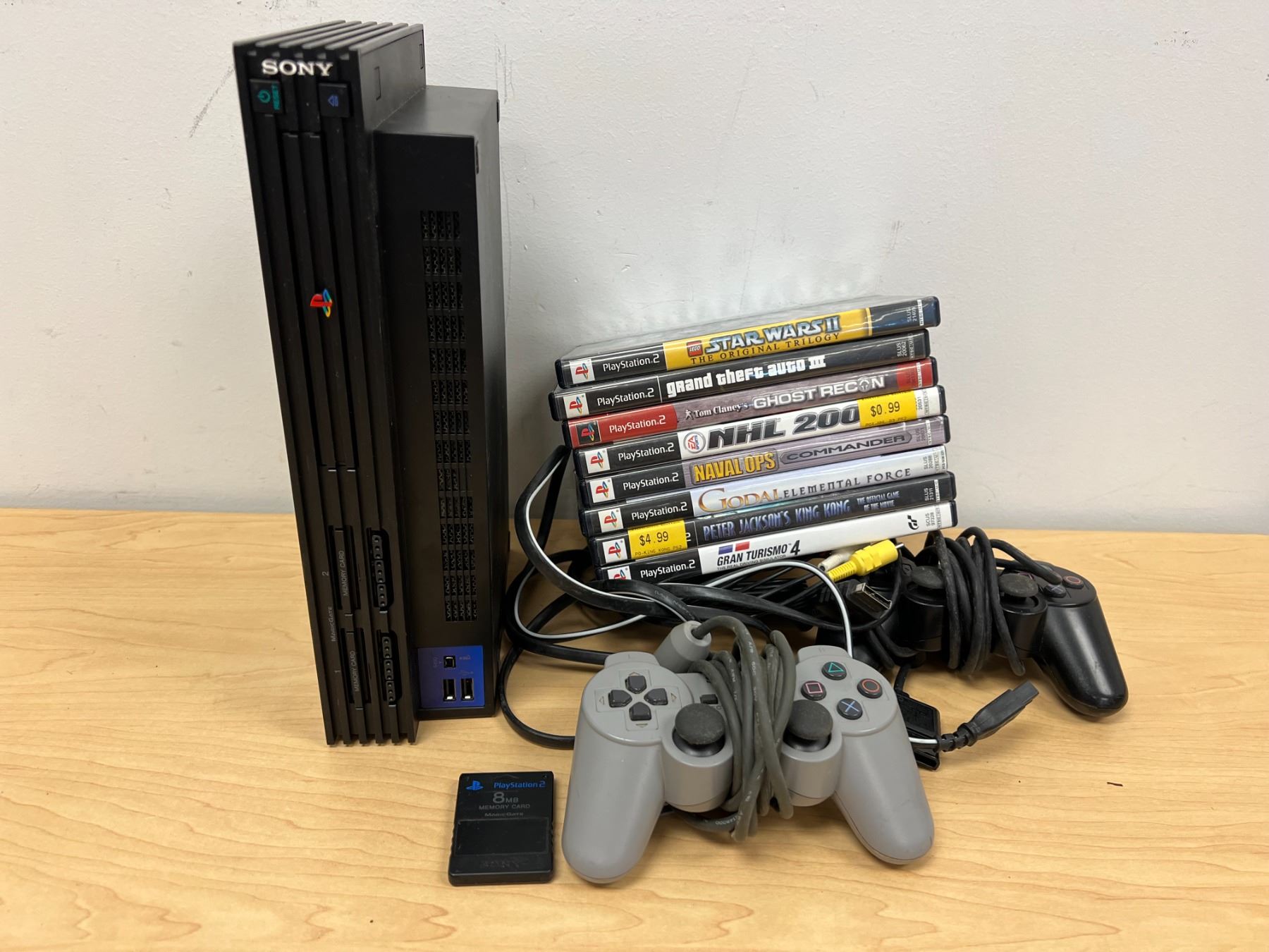Sony PlayStation 2 PS2 with games and Accessories as pictured (see pics ...