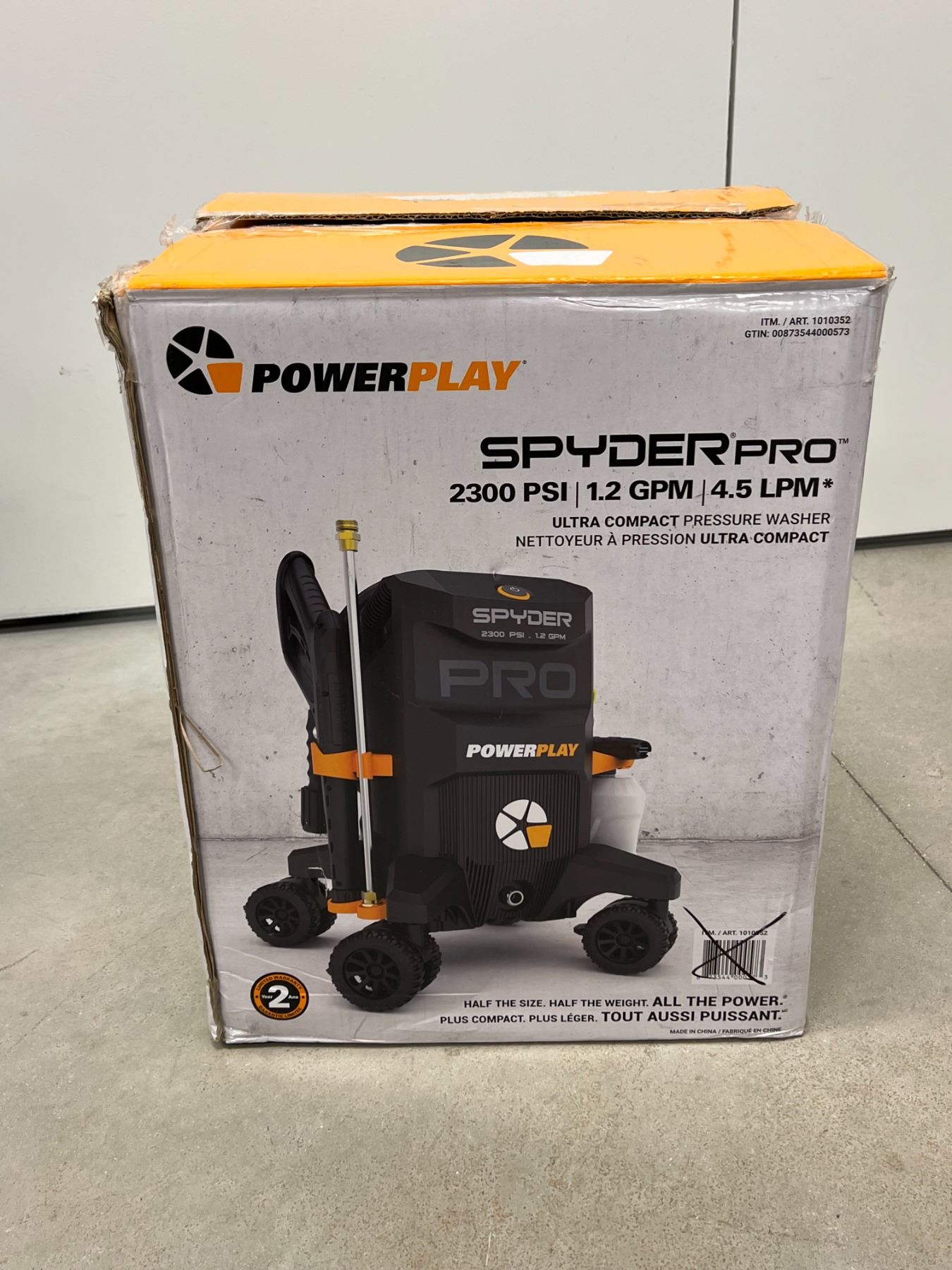 Power Play Spyder Pro 2300 PSI Electric Pressure Washer - Looks new ...