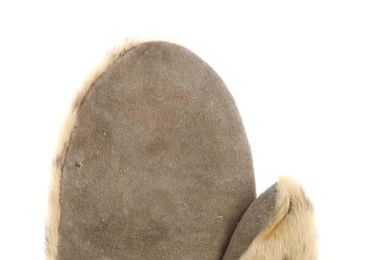Early 1900s Inuit Seal Skin Mittens