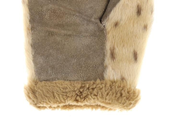 Early 1900s Inuit Seal Skin Mittens