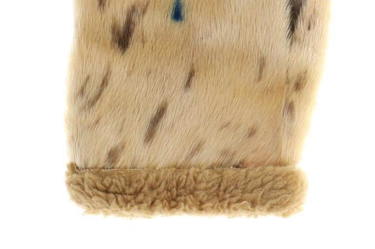 Early 1900s Inuit Seal Skin Mittens