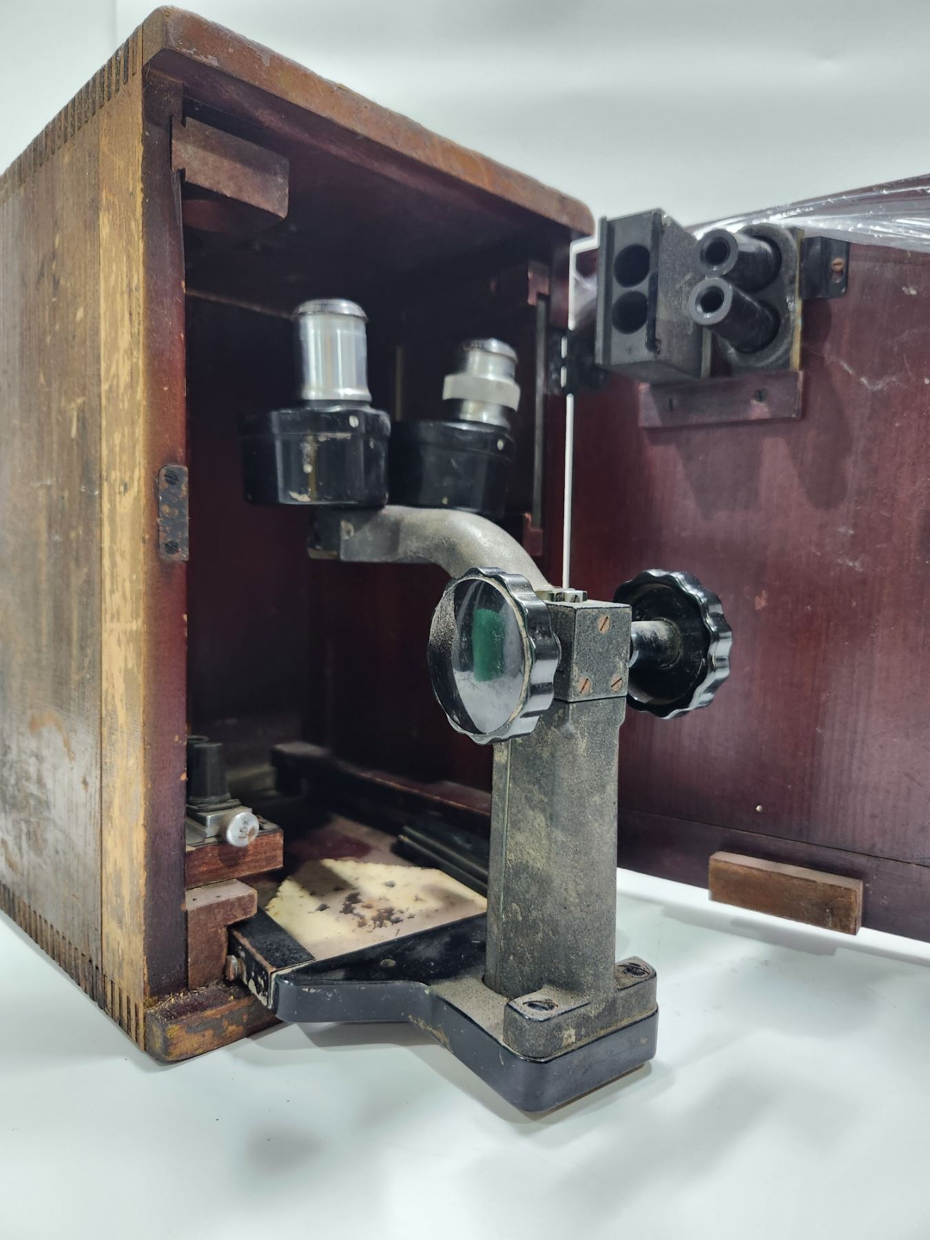 Antique Bausch And Lomb Microscope 10x Lens