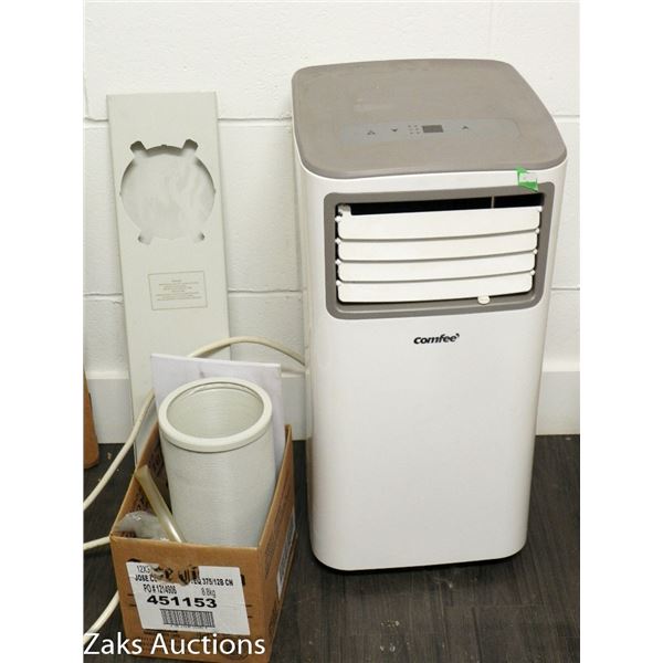 PORTABLE UPRIGHT COMFEE AIR CONDITIONER (WORKING AND COMPLETE)