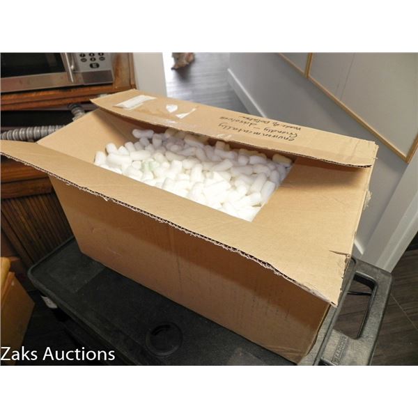Box Full Of Packing Peanuts Lot 1