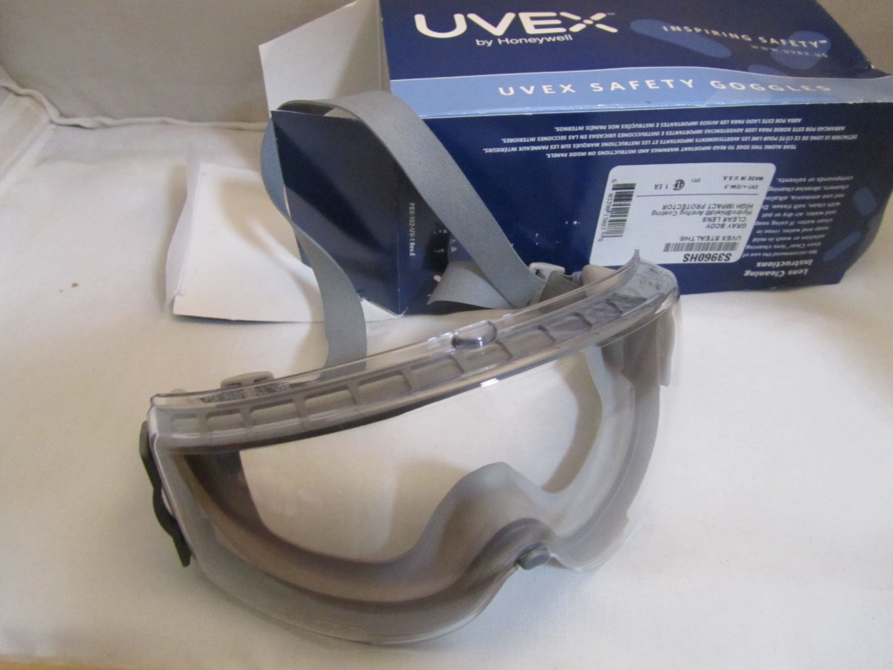 Honeywell UVEX safety goggles