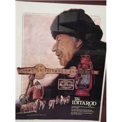 1982 Jon Van Zyle Iditarod Poster 300/500 (6) *Print is a little warped ...