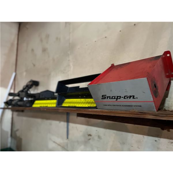 SNAP-ON FIBER OPTIC TOE TACK ALLIGMENT SYSTEM