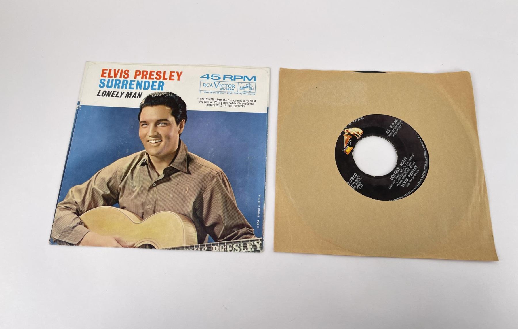 Elvis Presley 45 RPM 47 7850 Record